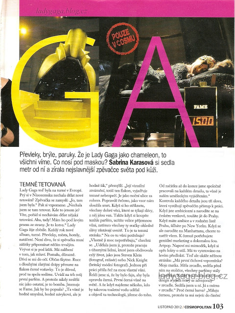 Scans de la nueva edición de 'Cosmopolitan' (República checa) - Lady ...